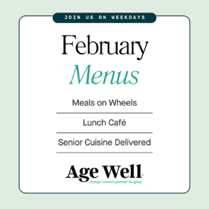 Senior Center Lunch | Age Well Senior Services