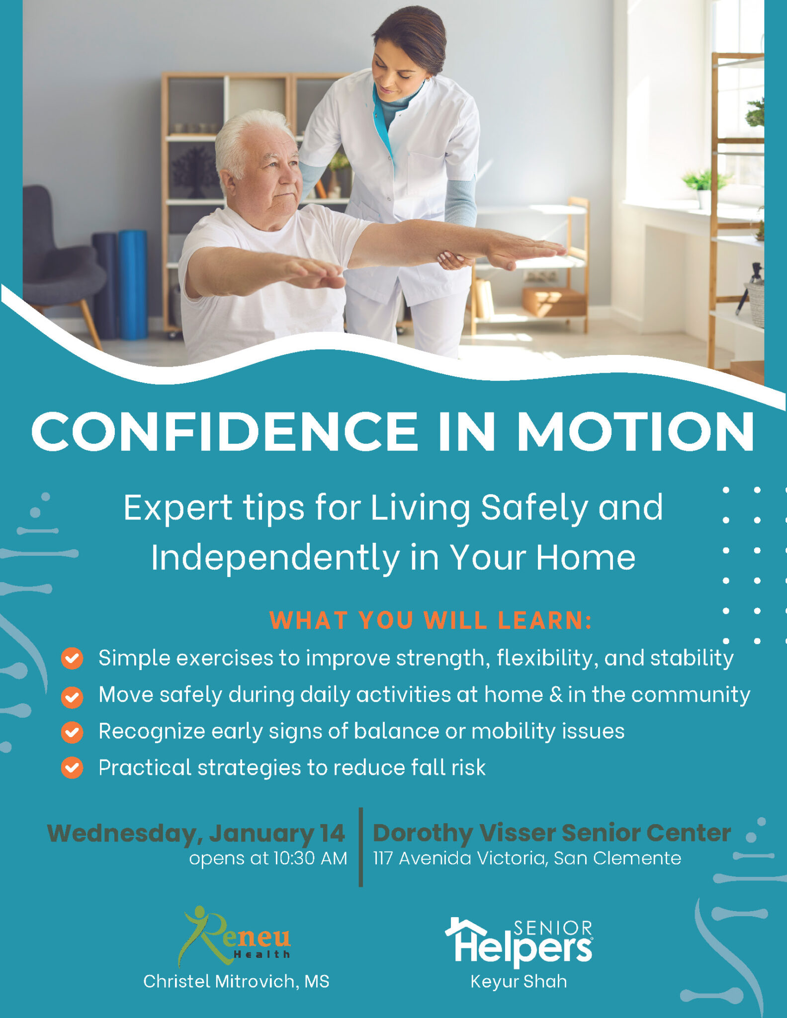 Dorothy Visser Senior Center | San Clemente Senior Programs