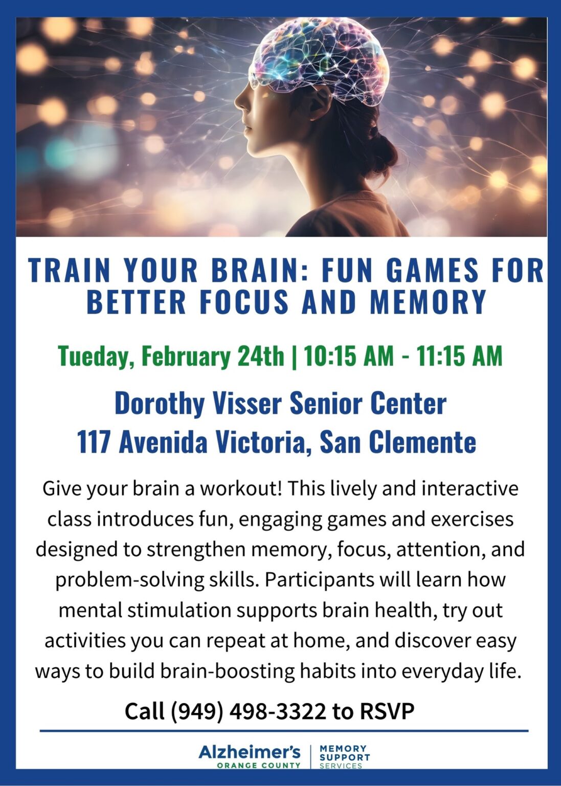 Dorothy Visser Senior Center | San Clemente Senior Programs